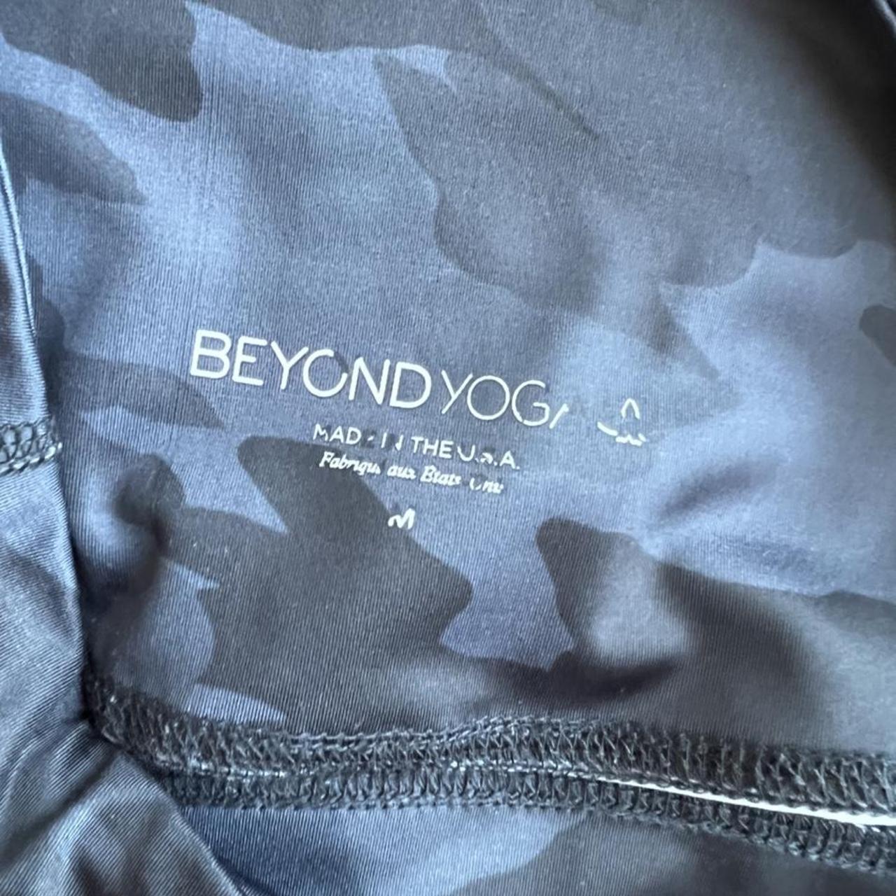 Beyond Yoga Camo PowerShine High Waisted Midi... - Depop