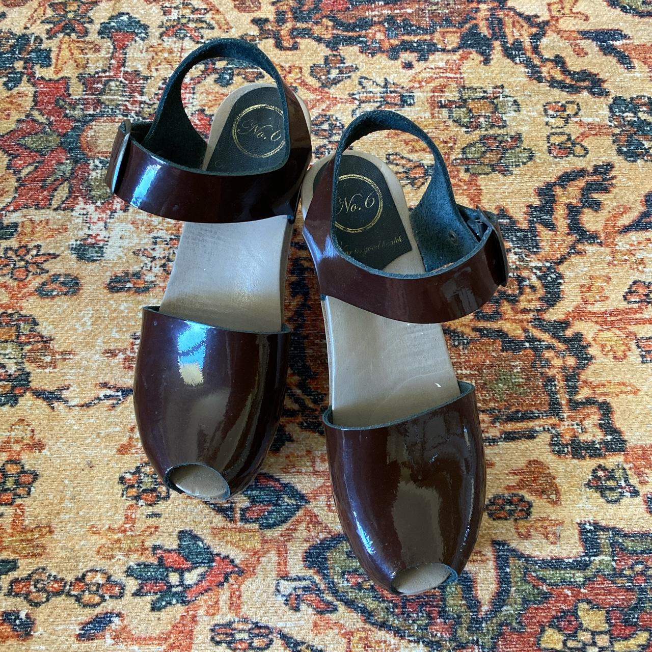 No 6 clogs size 38, scuffed on the heel and sole but... - Depop