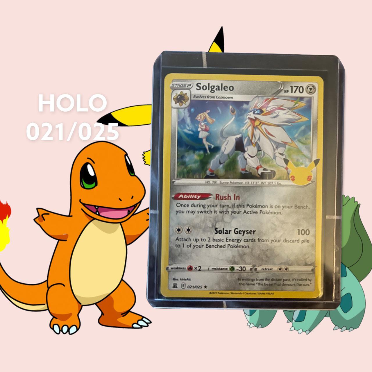 ♠️SOLGALEO 25TH ANNIVERSARY POKÉMON CARD ♠️TRADING... - Depop