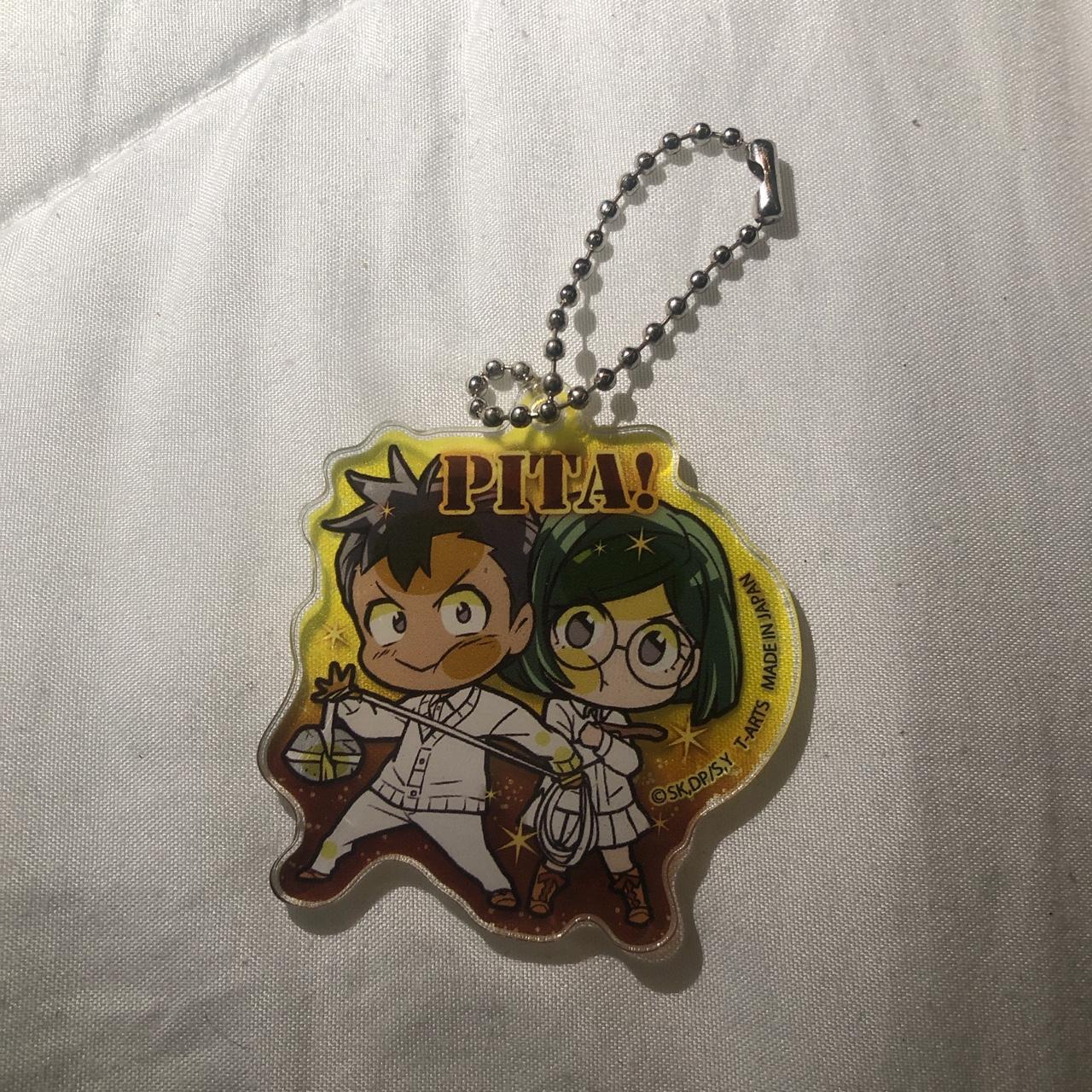 selling promised neverland keychains !!!! please dm... - Depop