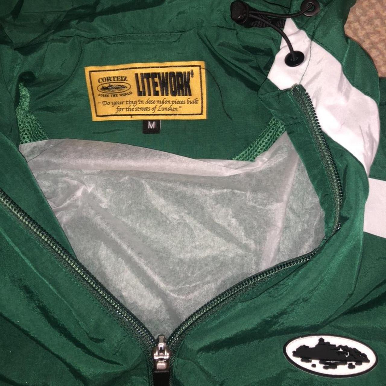 !!!SOLD!!! Cortiez Green Spring Jacket Size... - Depop