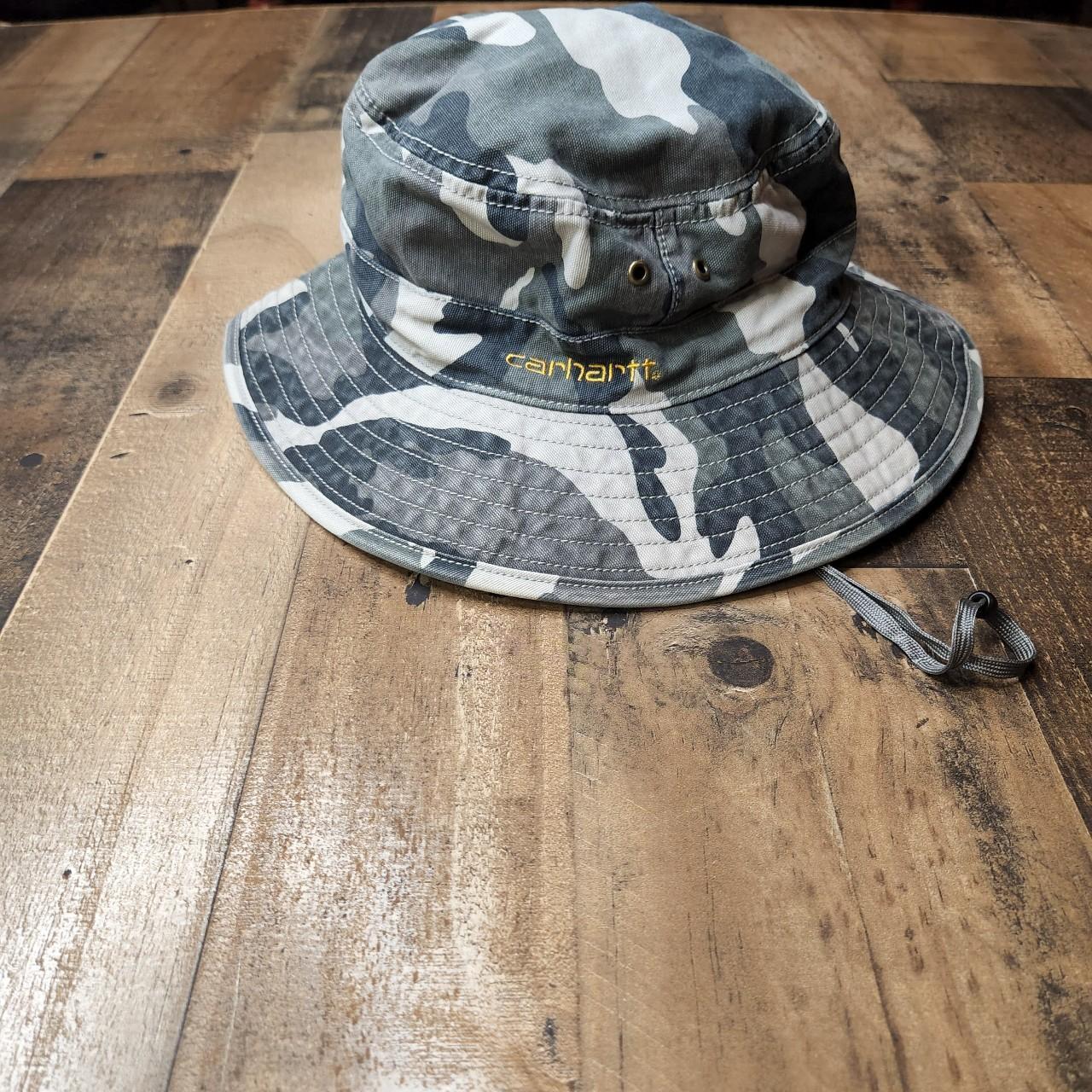 Mens Army Camo Carhartt Boonie Hat/fisherman Hat... - Depop