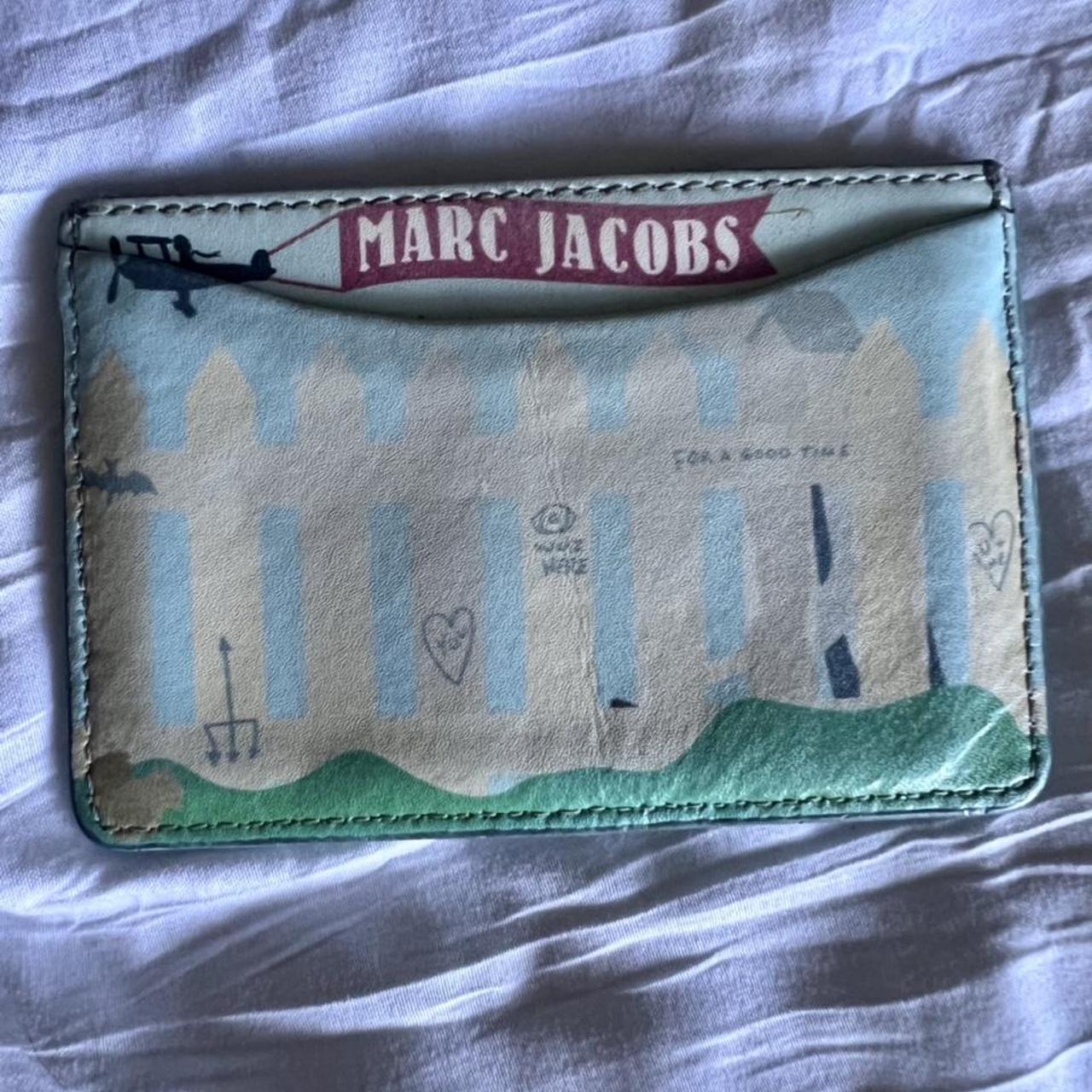 Marc by Marc jacobs card hold. Has signs of wear on... - Depop