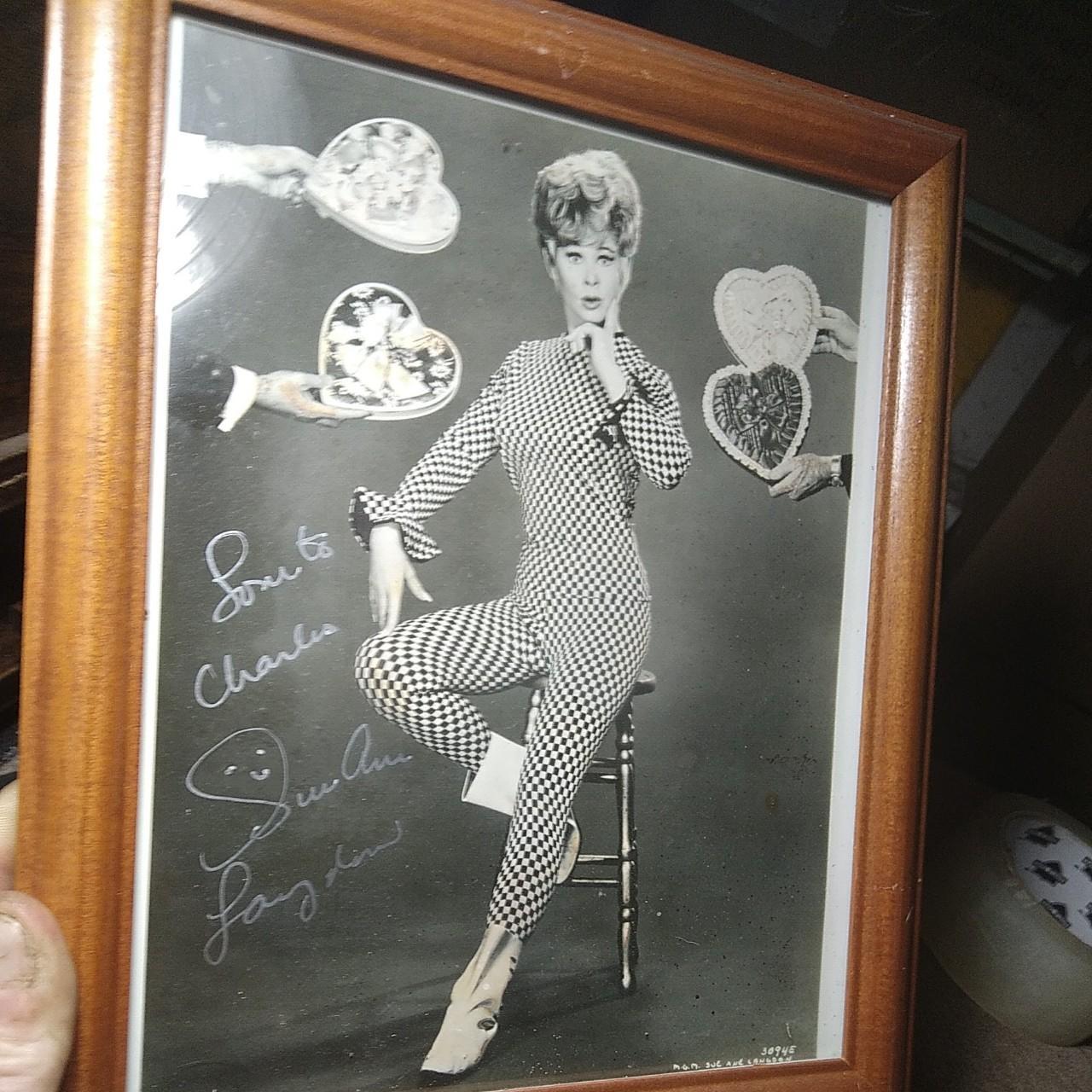 Sue Ann Langdon Signed Vintage Celebrity Autograph Depop