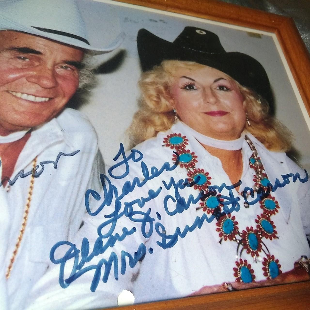 Sunset & Jeane j Carson - Signed Vintage Celebrity... - Depop