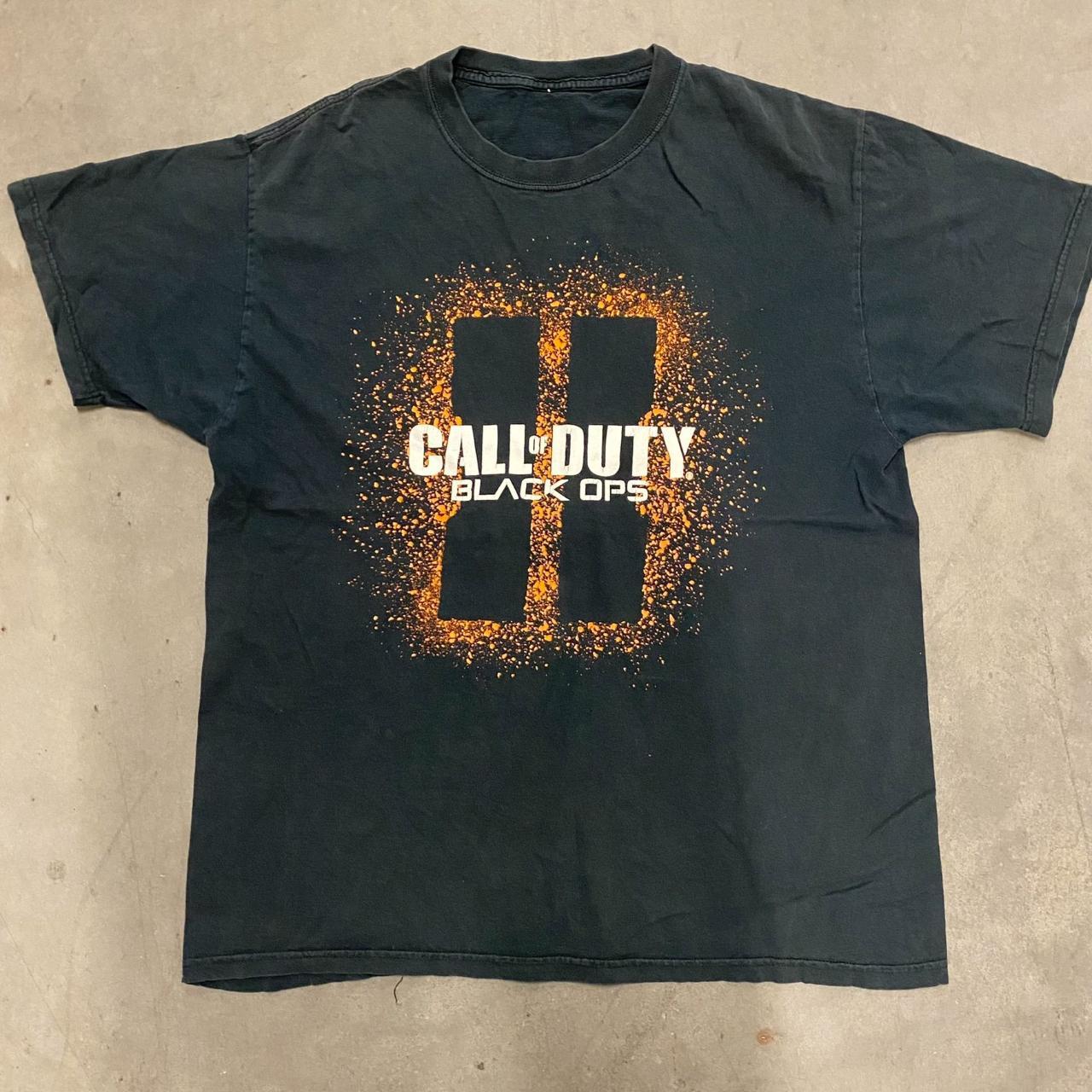 Call of Duty Black Ops T-Shirt Size: L Chest:... - Depop