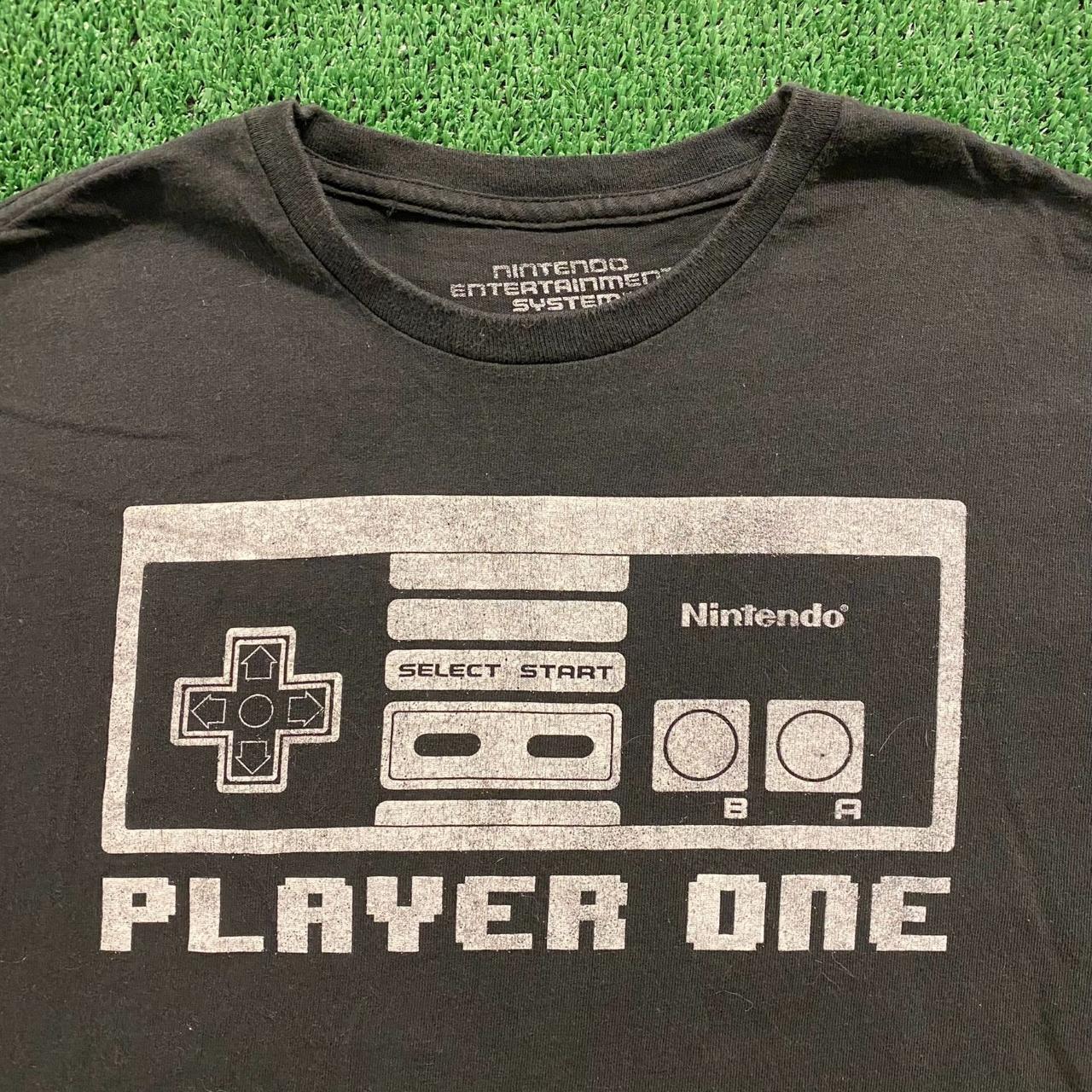 Nintendo Men's Black T-shirt | Depop