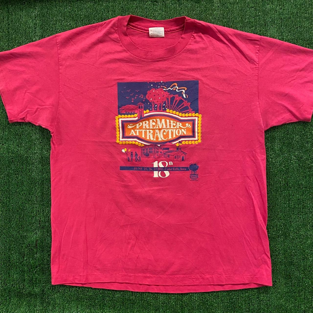 State Fair Vintage 90s Boxy T-Shirt Size: XL Chest:... - Depop