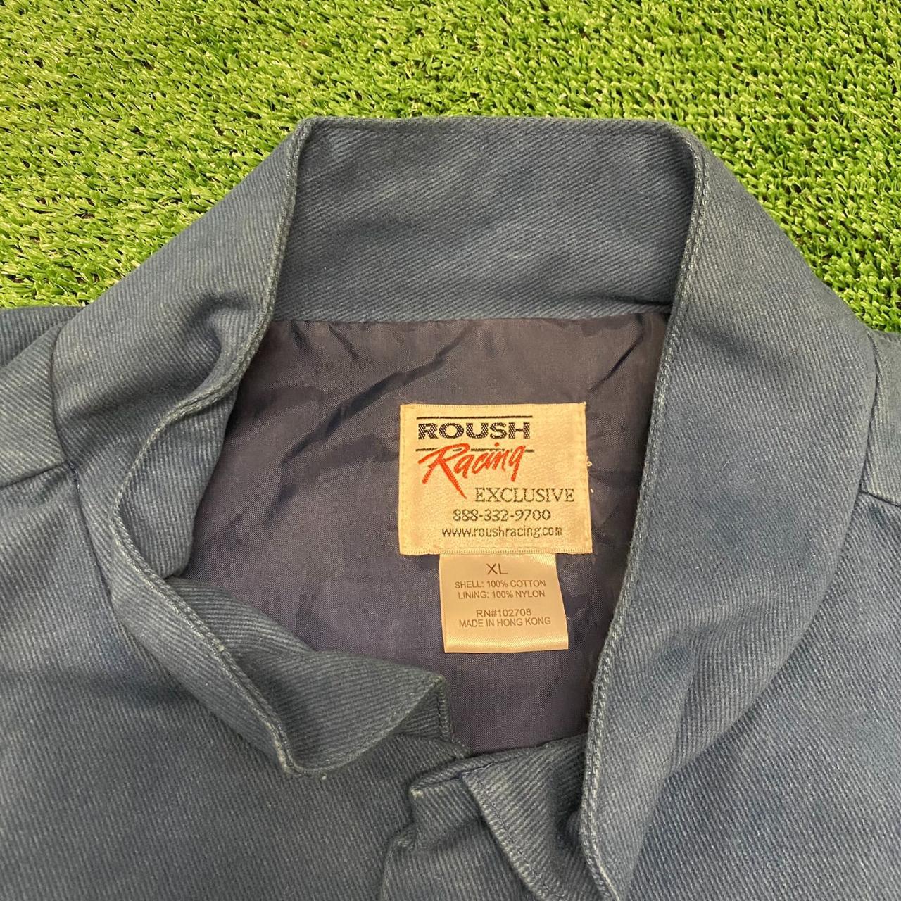 Pfizer Vintage NASCAR Racing Jacket Size: XL Chest:... - Depop