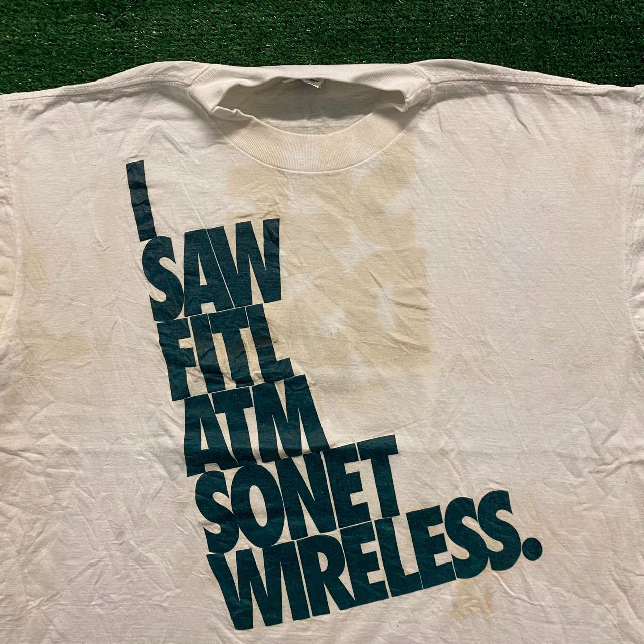 Wireless DSC Vintage 90s Telecom T-Shirt Size:... - Depop
