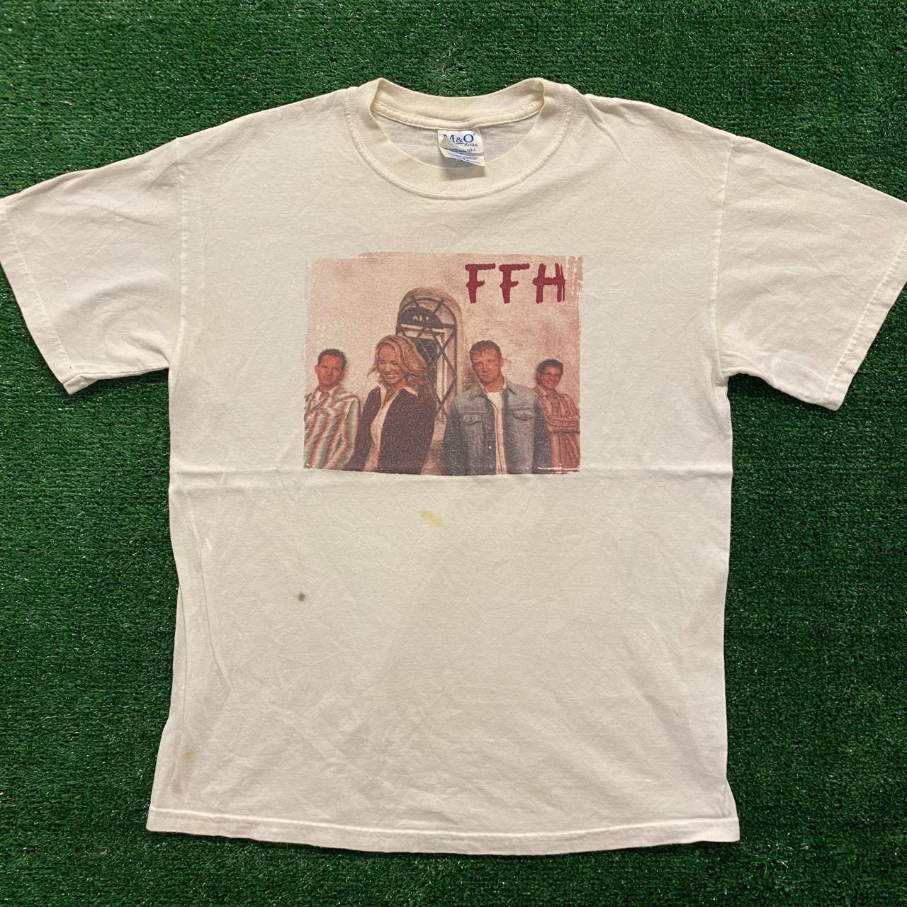 FFH Vintage Y2K Grunge Band T-Shirt Size: M Chest:... - Depop