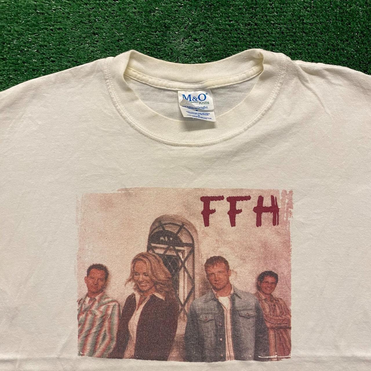 FFH Vintage Y2K Grunge Band T-Shirt Size: M Chest:... - Depop