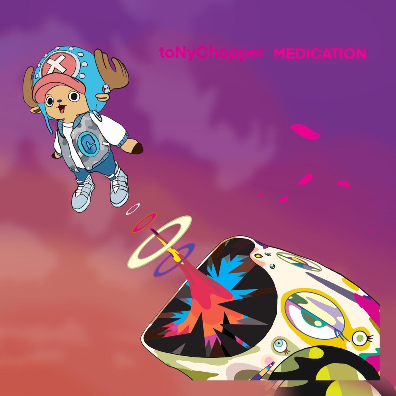 Chopper(One Piece) x Kanye West graduation Anime... | Depop