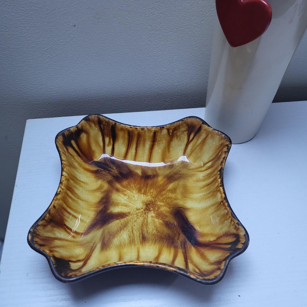 Vintage Old Beautiful Porcelain Ceramic Pottery Bowl... - Depop