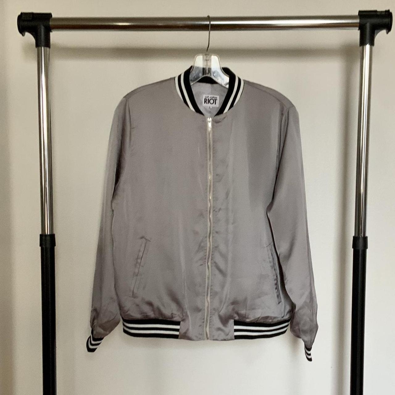 Women's Grey Jacket | Depop