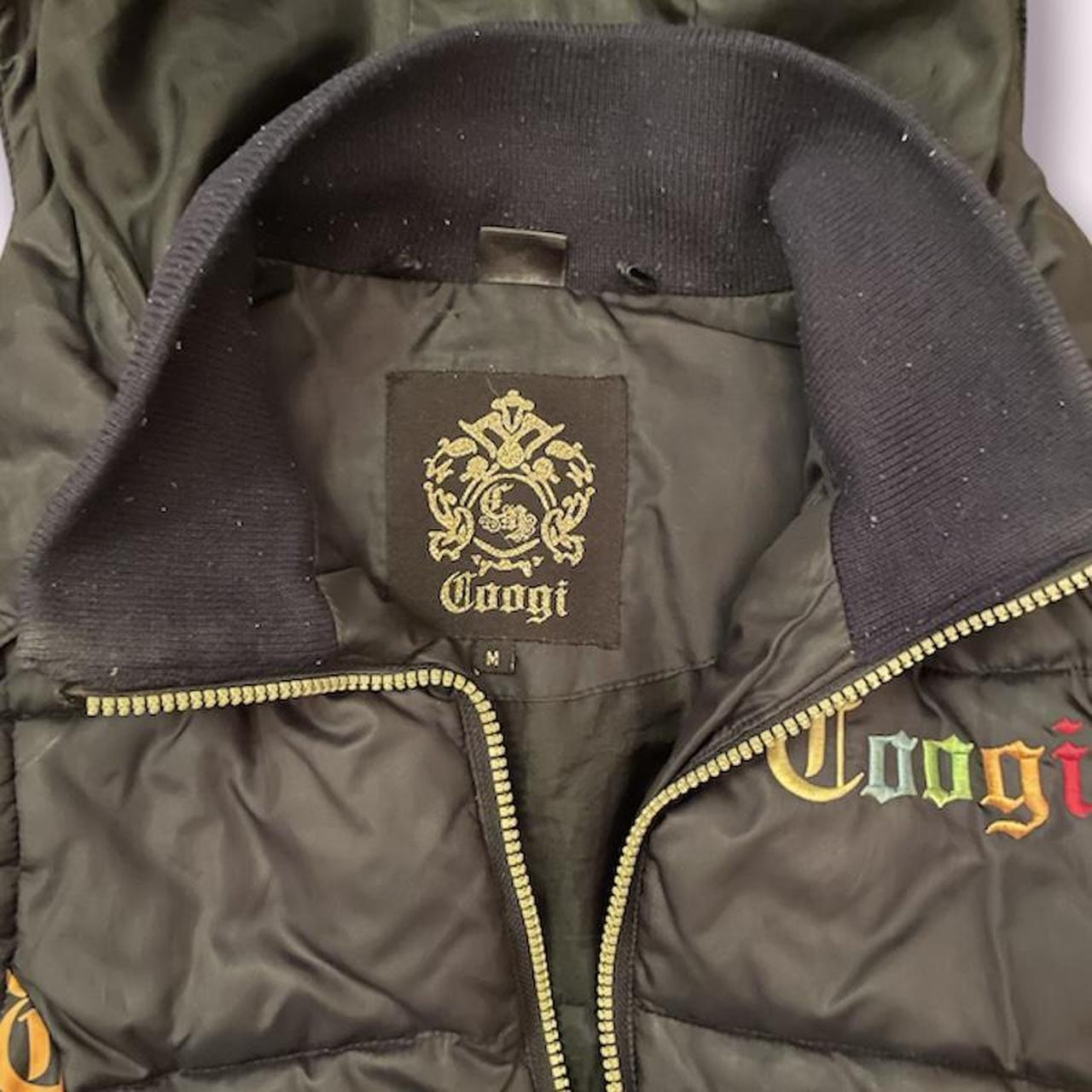 COOGI PUFFER JACKET #COOGI #90s #y2k #coat #black - Depop
