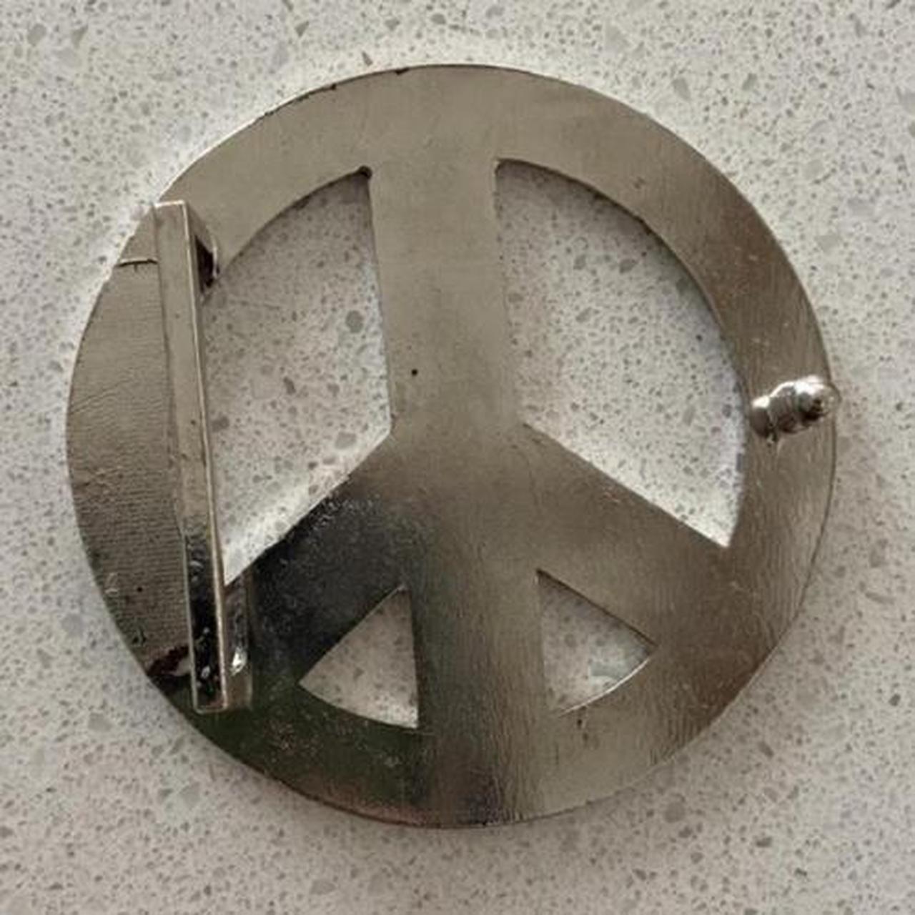 Peace Sign Belt Buckle ☮️ ️ One size fits most... - Depop