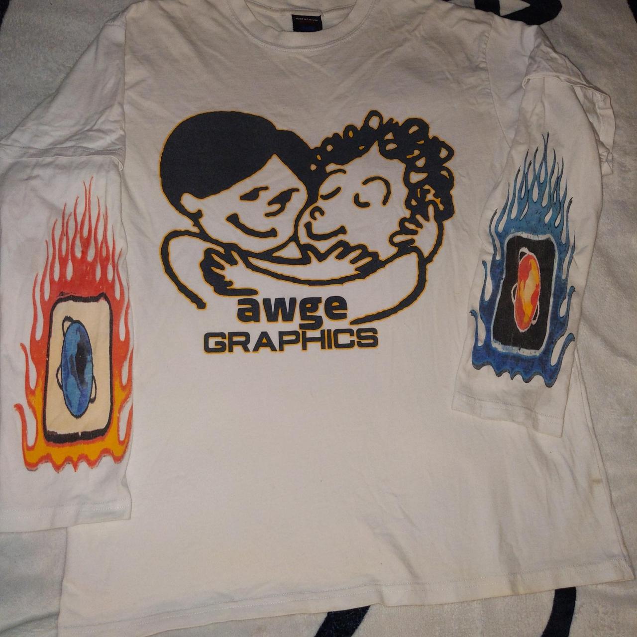 AWGE Men's multi T-shirt | Depop