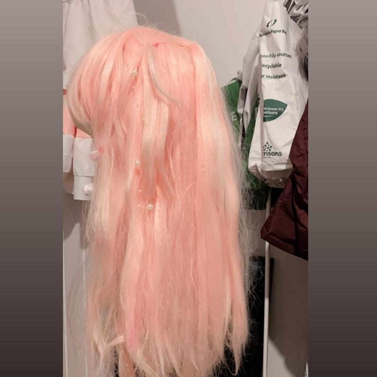 monomi danganronpa styled wig -🌸 -🤍 crimped and... - Depop