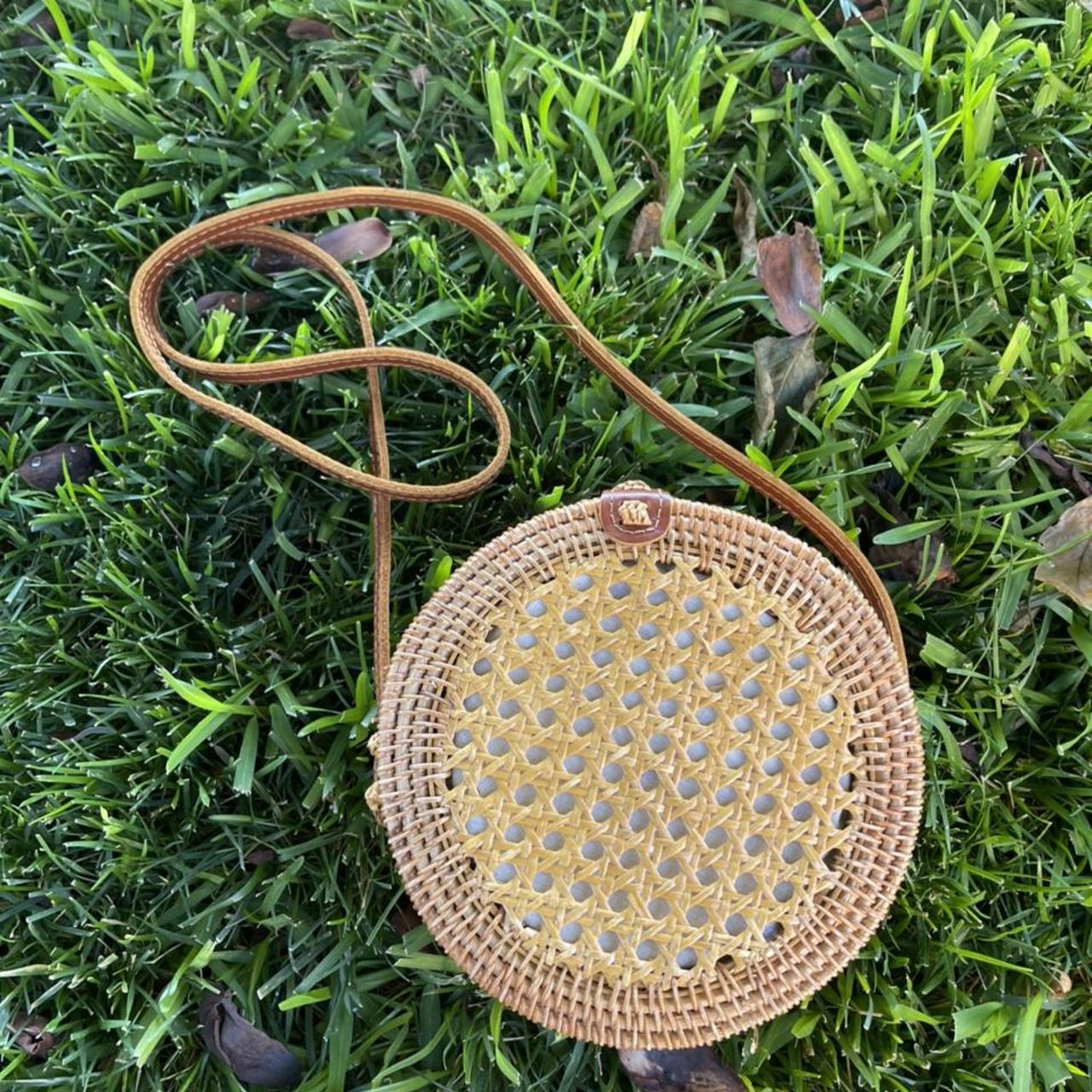 Cottage Core/ Boho Woven Purse Never Used #boho... - Depop