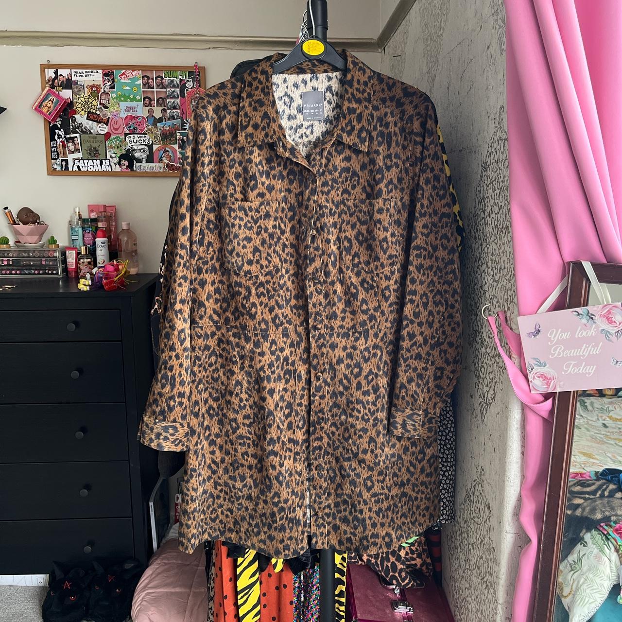 Gorgeous leopard print shacket from Primark Says 18... - Depop