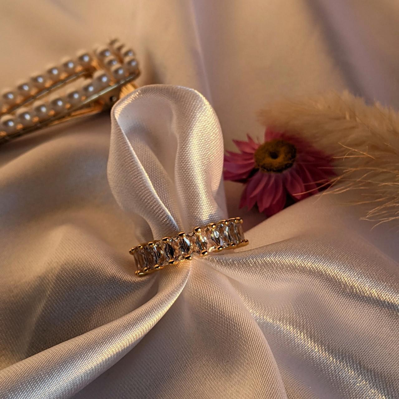 Our beautiful Noura ring 💎 18 Karat Gold Plated,... - Depop