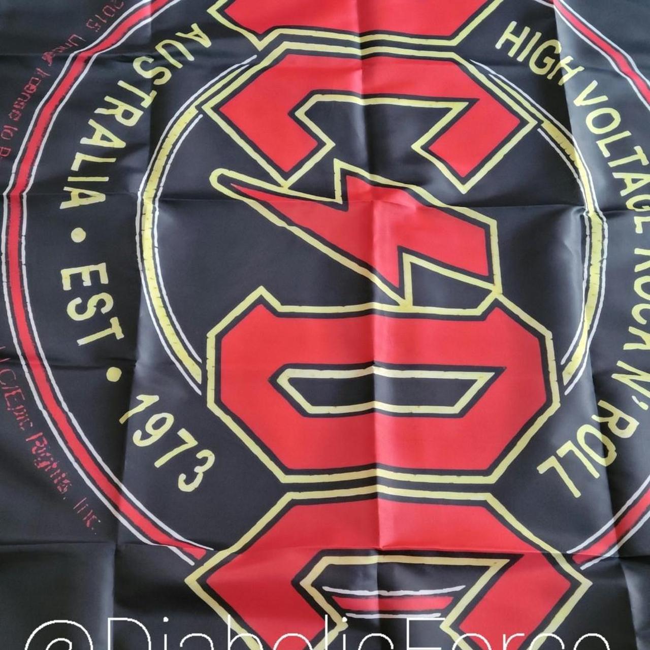 AC/DC High Voltage Rock'n'Roll 3x5Ft Large Flag... - Depop