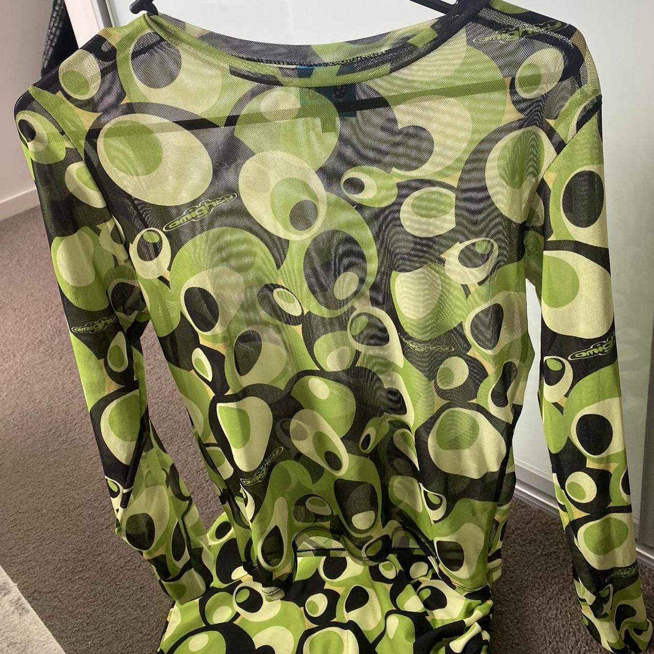 Green O Mighty ILLUSION set!! Cutest matching set,... - Depop