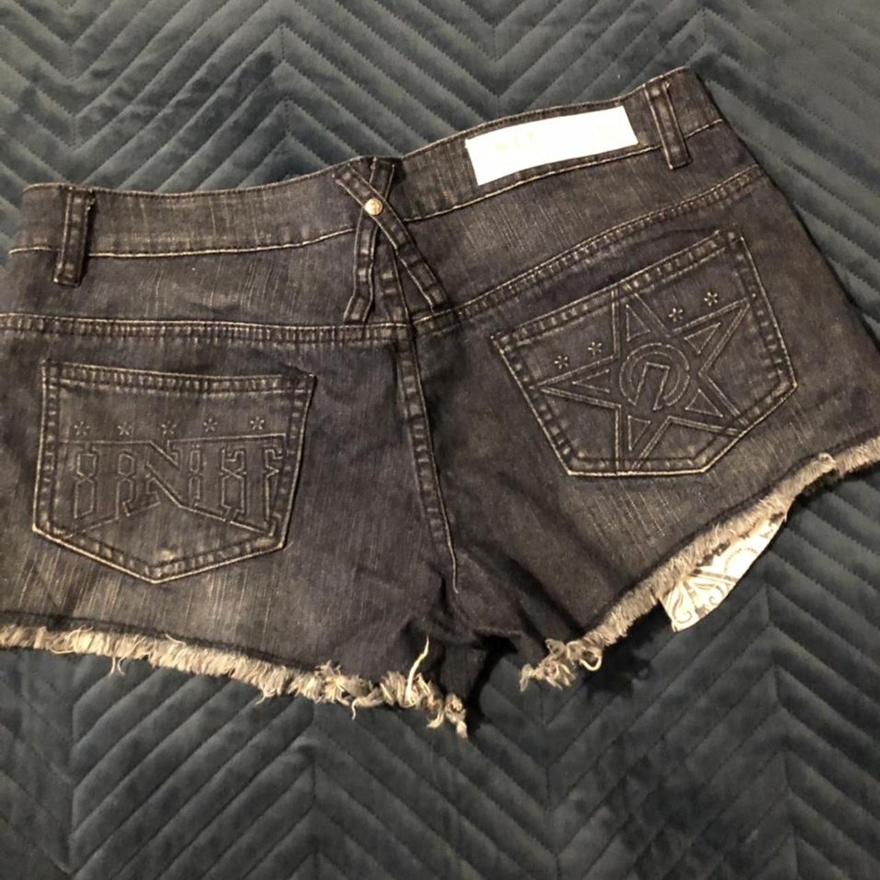 Brand new UNIT mini denim shorts women’s 12 best fit - Depop