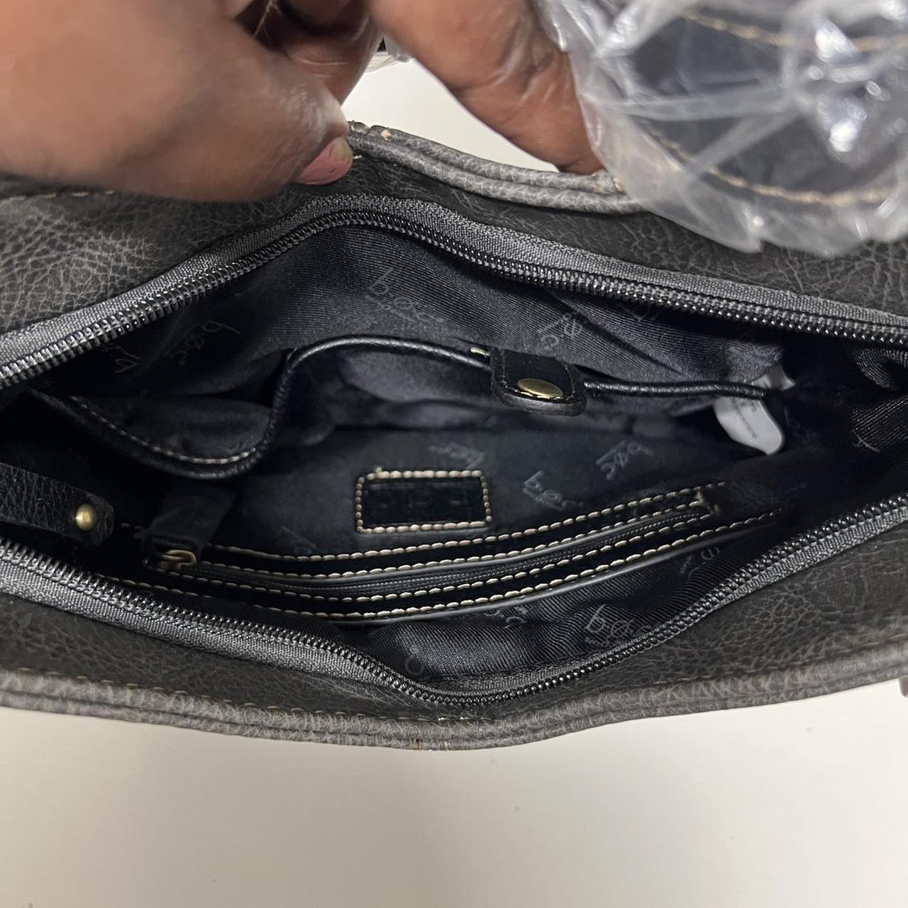 NEW BOC Crossbody Charcoal Grey Faux Leather... - Depop