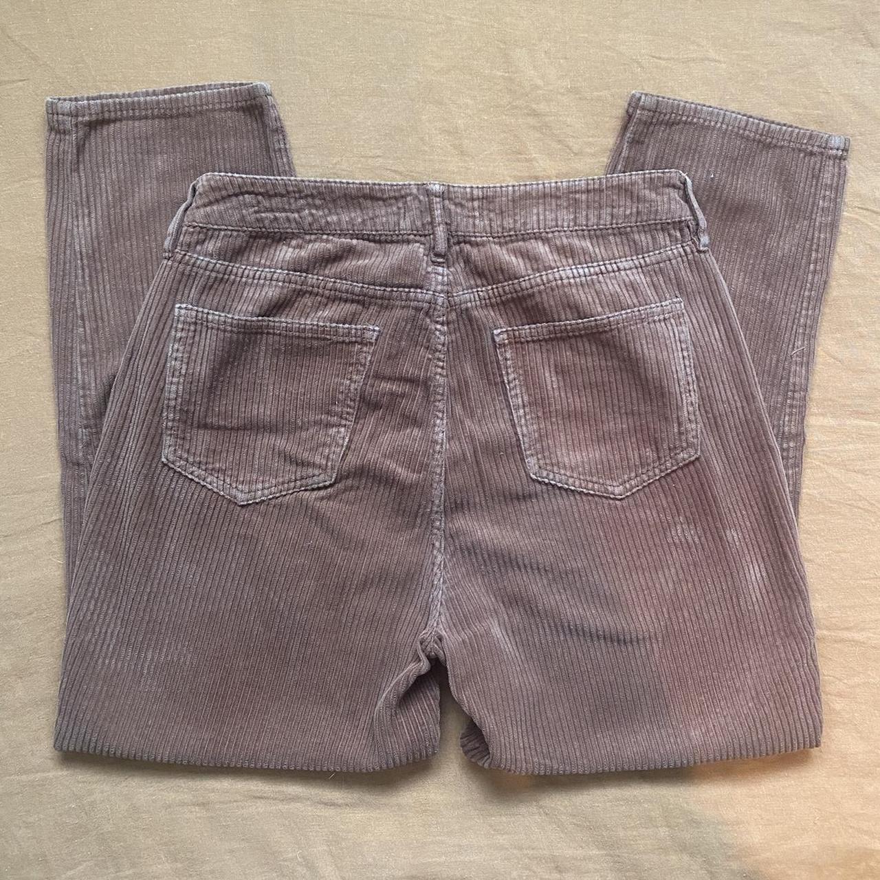 PacSun Women's Brown and Orange Trousers | Depop