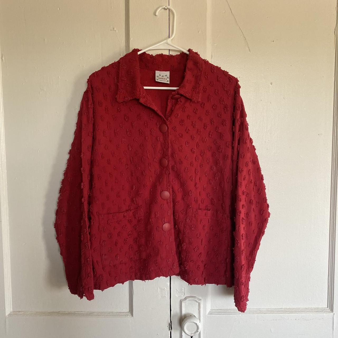 Vintage Supply Women's Red Jacket | Depop