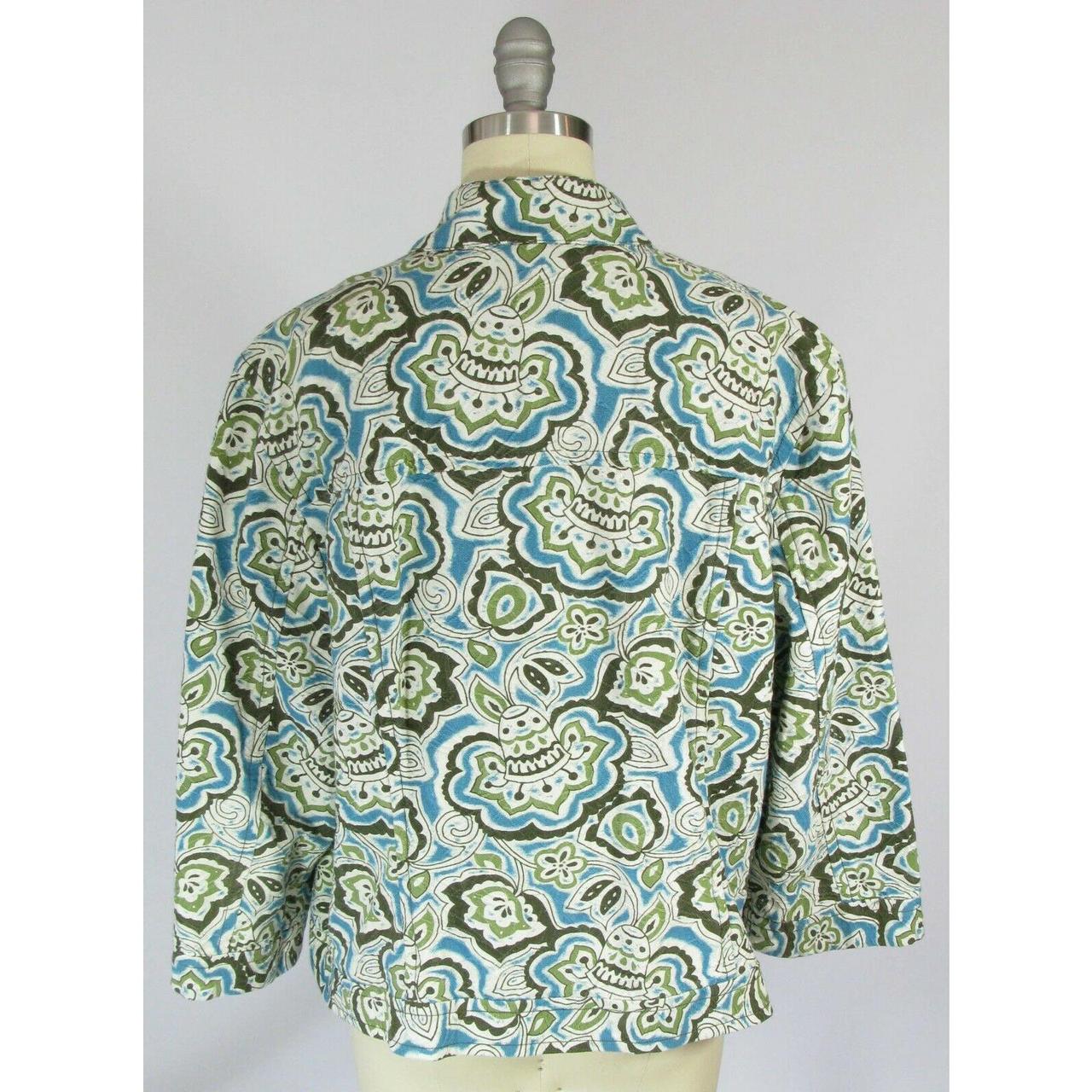 Charter Club Women's Green and Brown | Depop