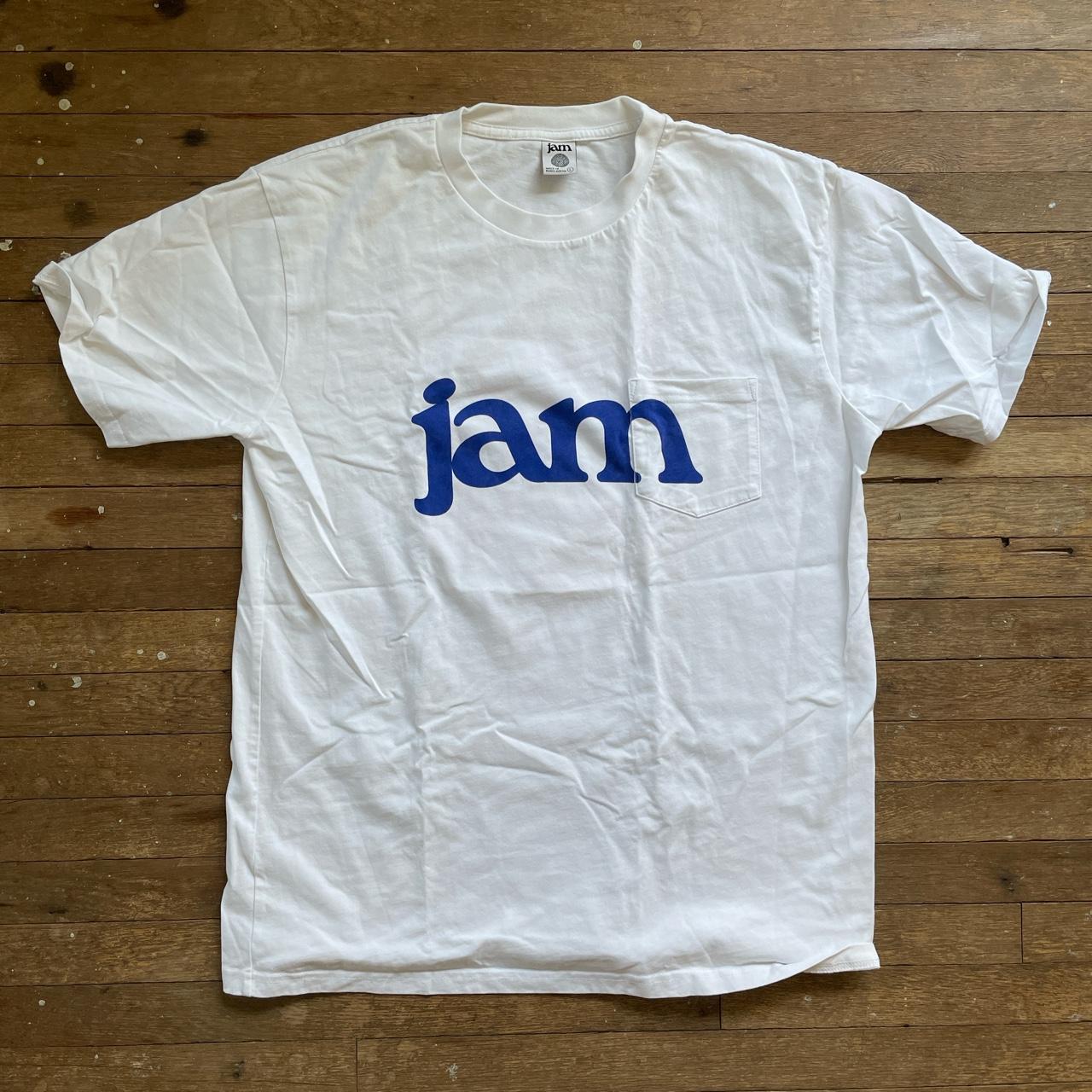 JAM STORE Pocket Tee size Large 21” pit to pit - Depop
