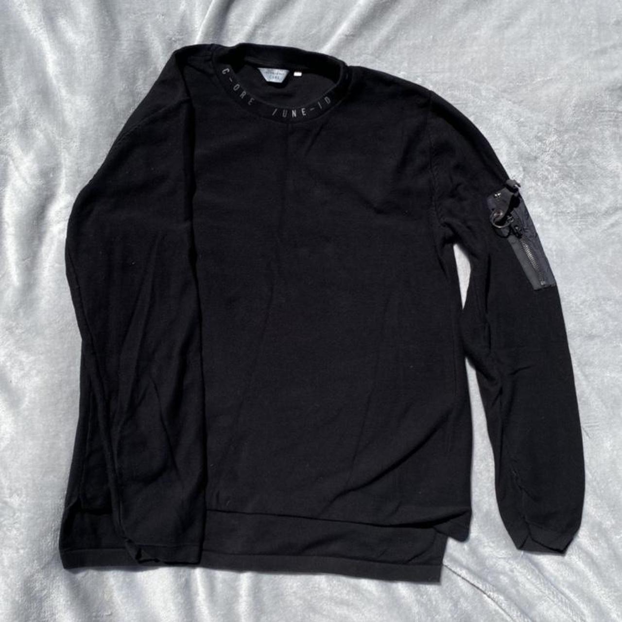 Jack & Jones Core black long sleeve. Super unique... - Depop