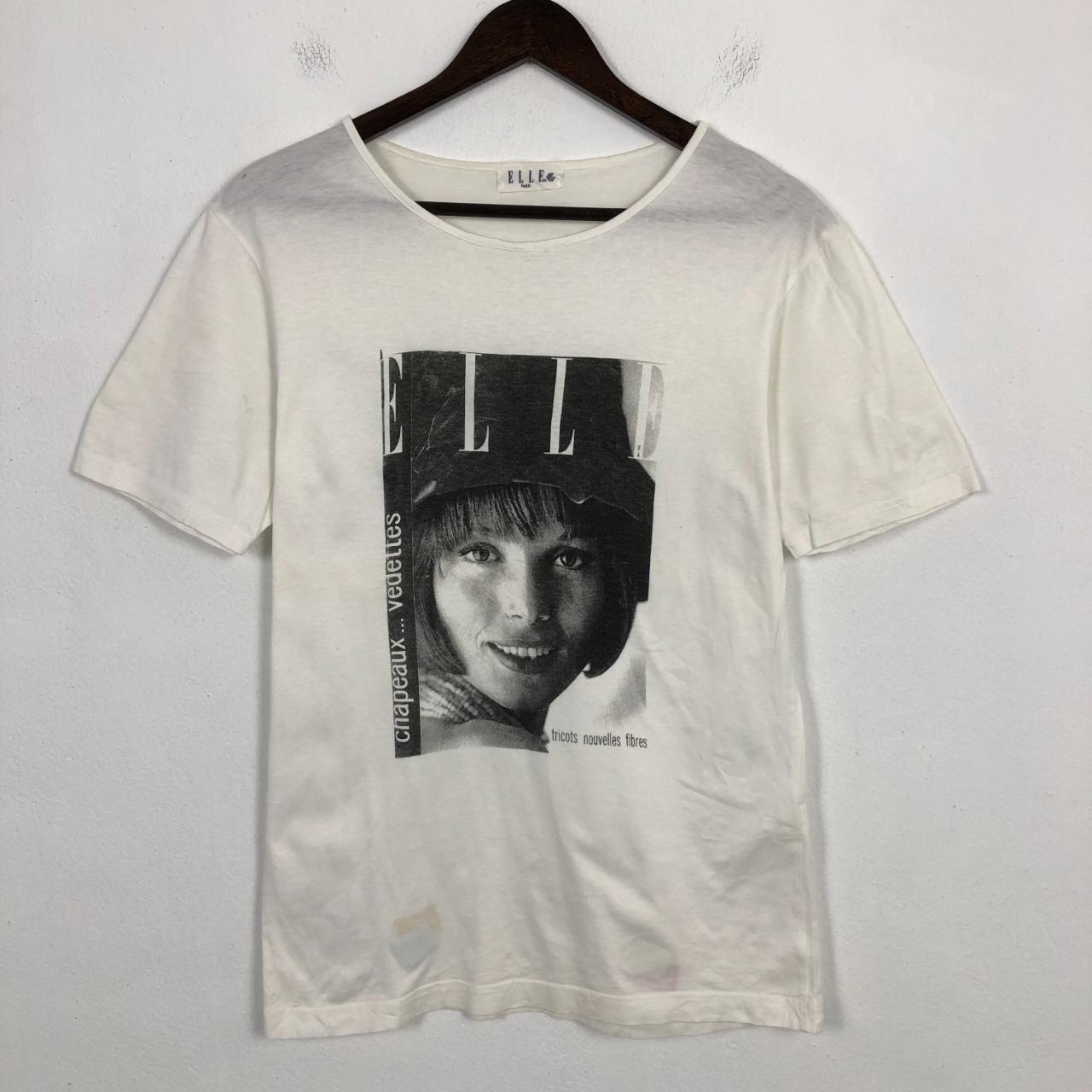 Vintage Elle Nice Design T-shirt Please read all... - Depop