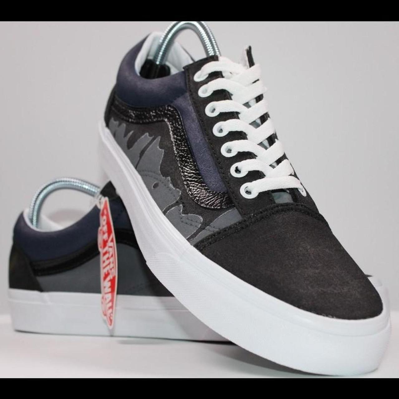 Details Blue/Black/Grey Drip Old Skool Vans Men’s -... - Depop