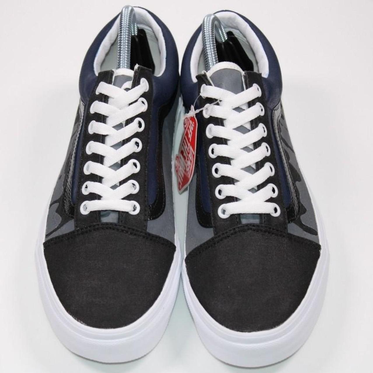 Details Blue/Black/Grey Drip Old Skool Vans Men’s -... - Depop