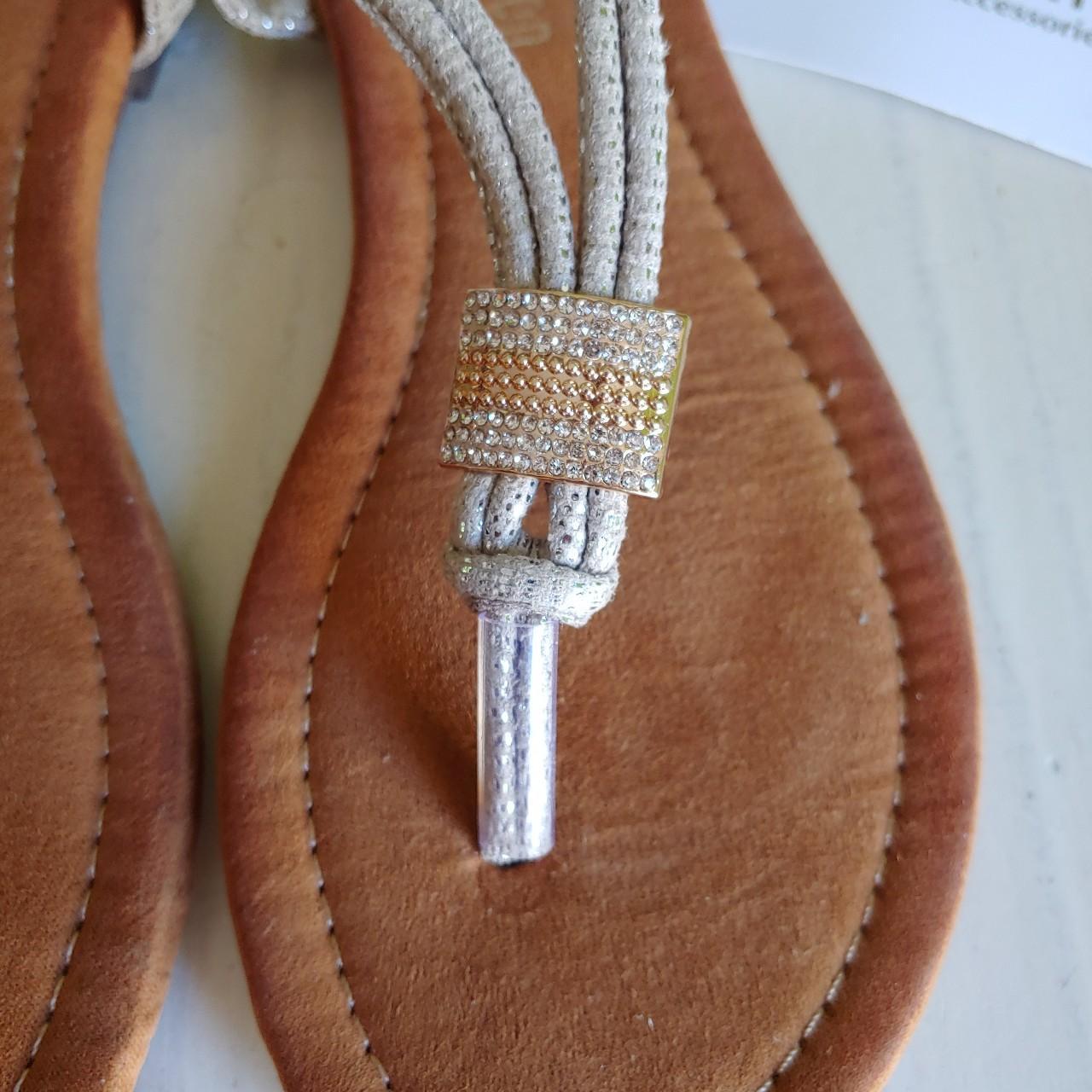 Champagne Colored European Sandals Size Euro 36 US 5... - Depop