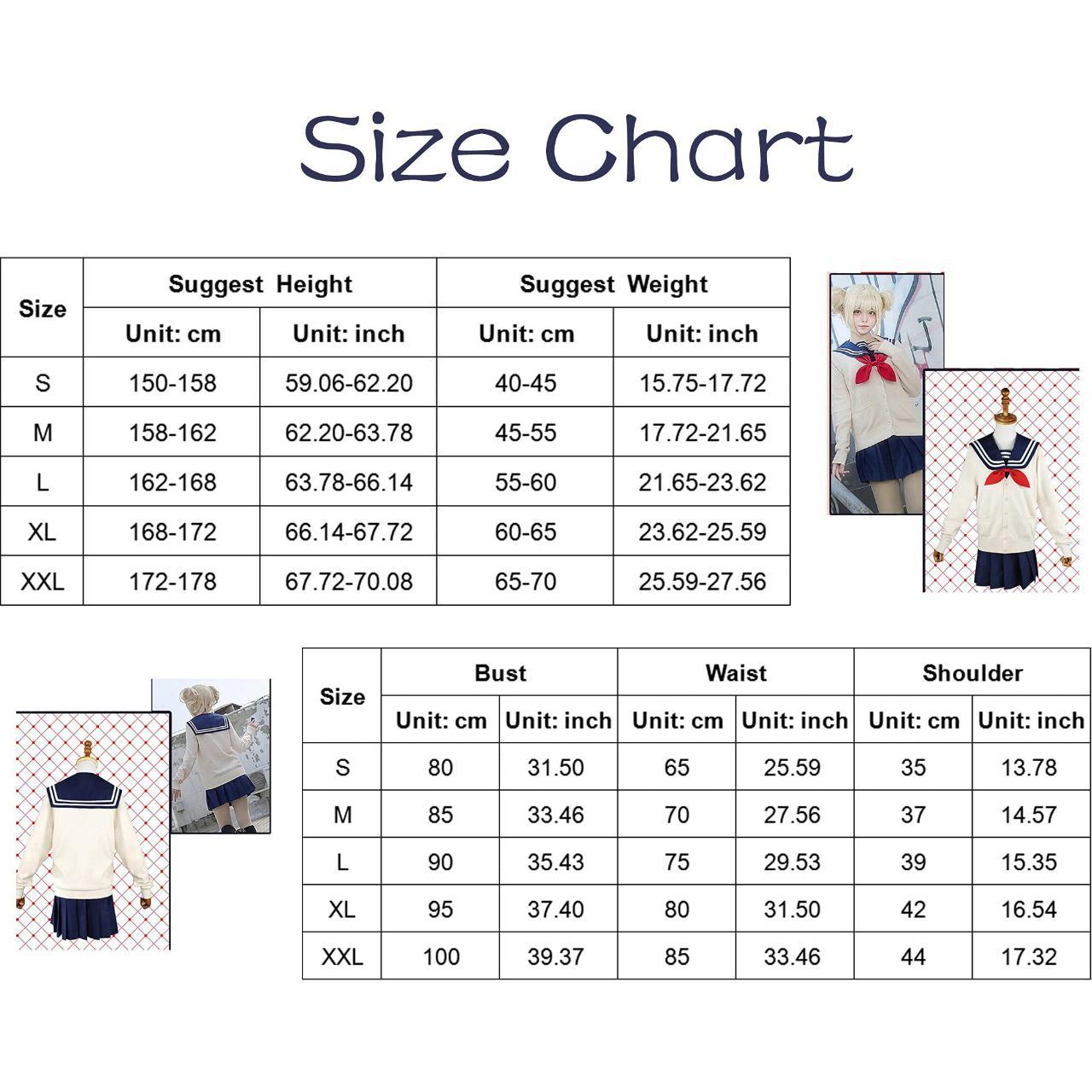 🎀【Himiko Toga Cosplay Outfit】: Package comes with 1*... - Depop