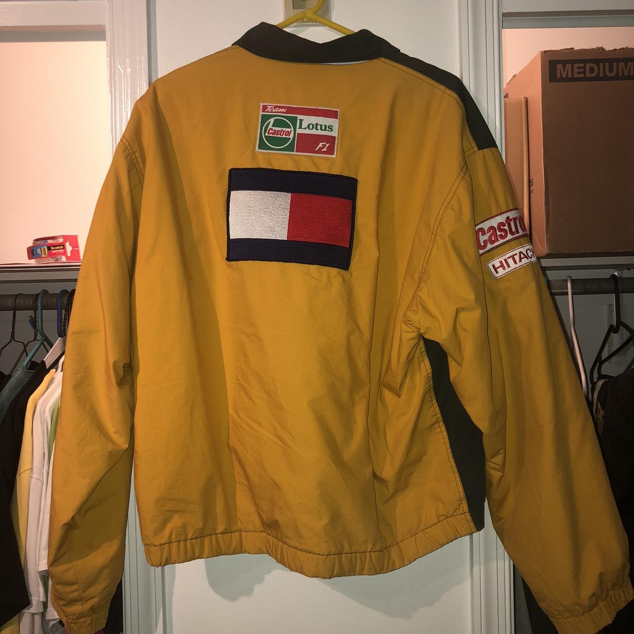 Tommy Hilfiger Lotus crew racing jacket, 2 tone... - Depop