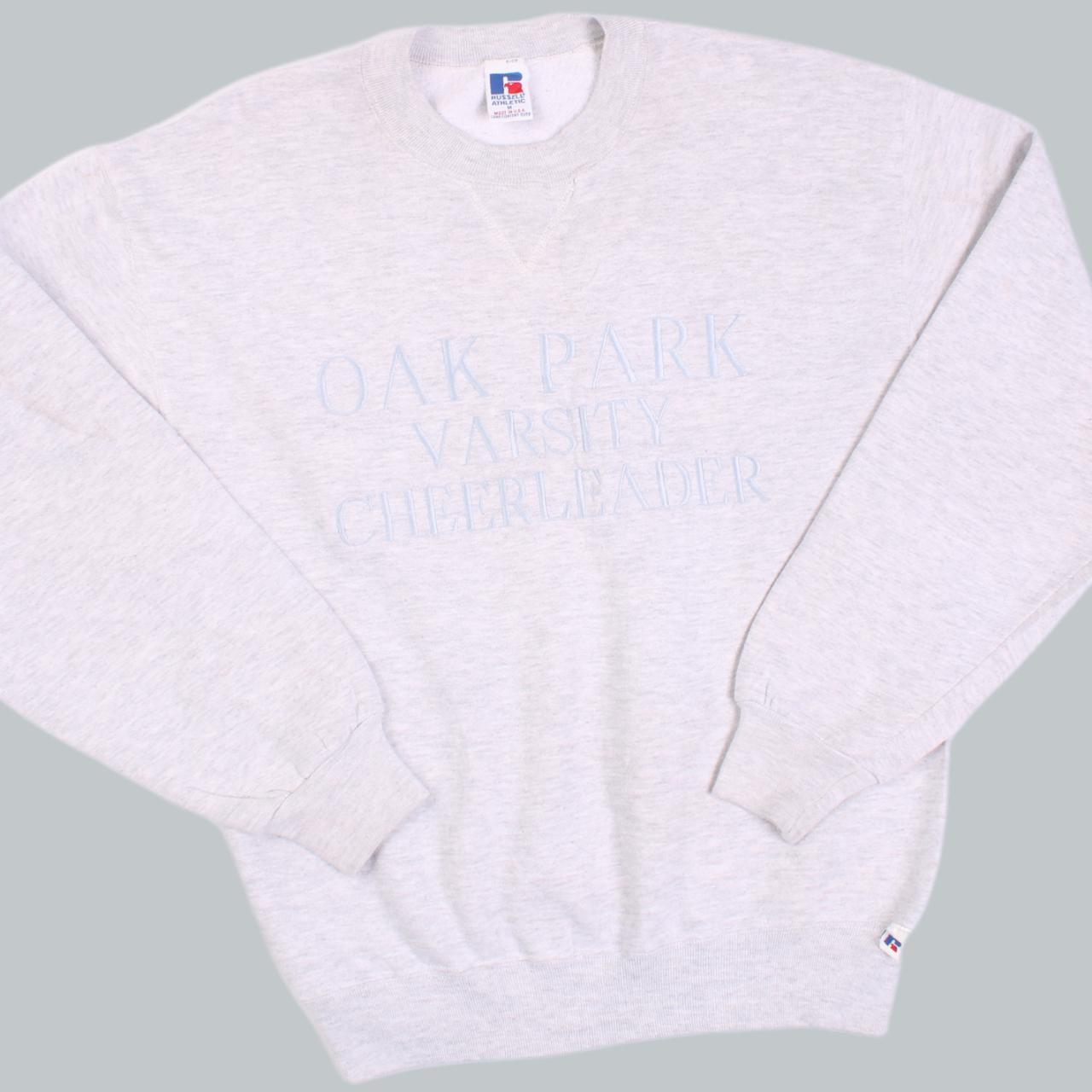 GREY VINTAGE SWEATSHIRT Vintage russell althletic... - Depop