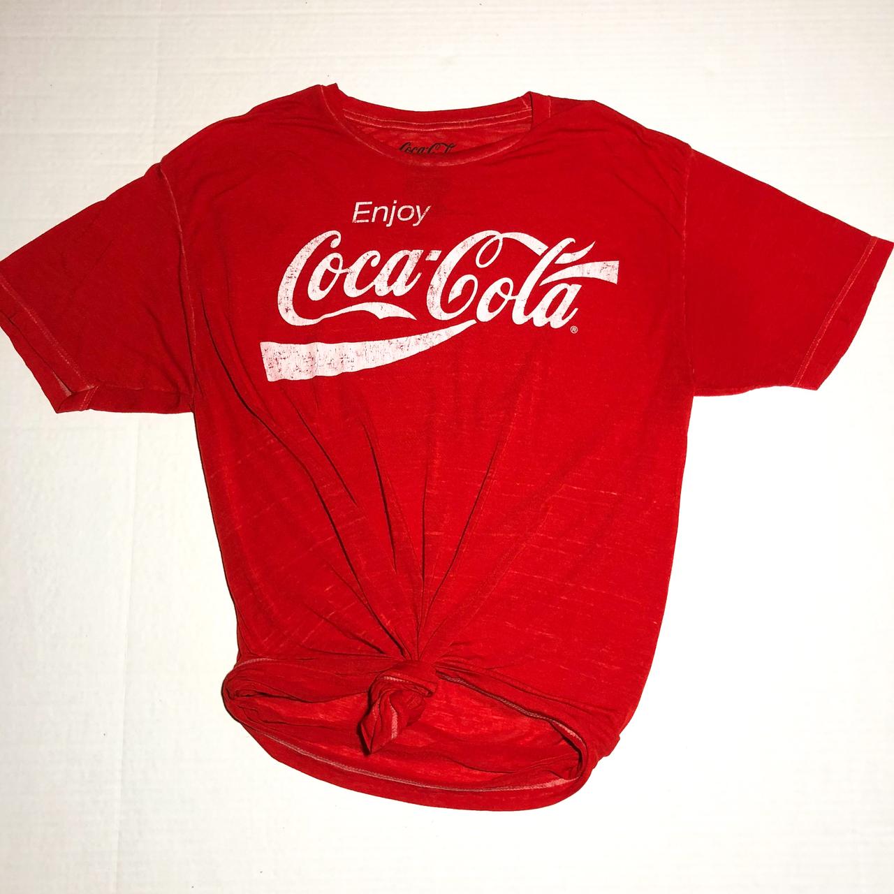 🔥Red Coca-Cola Graphic T-shirt🔥 - Depop