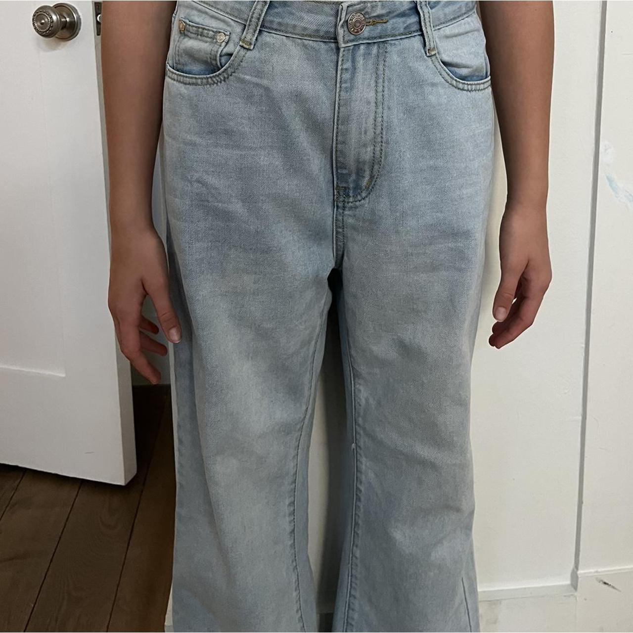 ORGANIC KHADEEJA LIGHT WASH DEMIN JEANS (Princess... - Depop