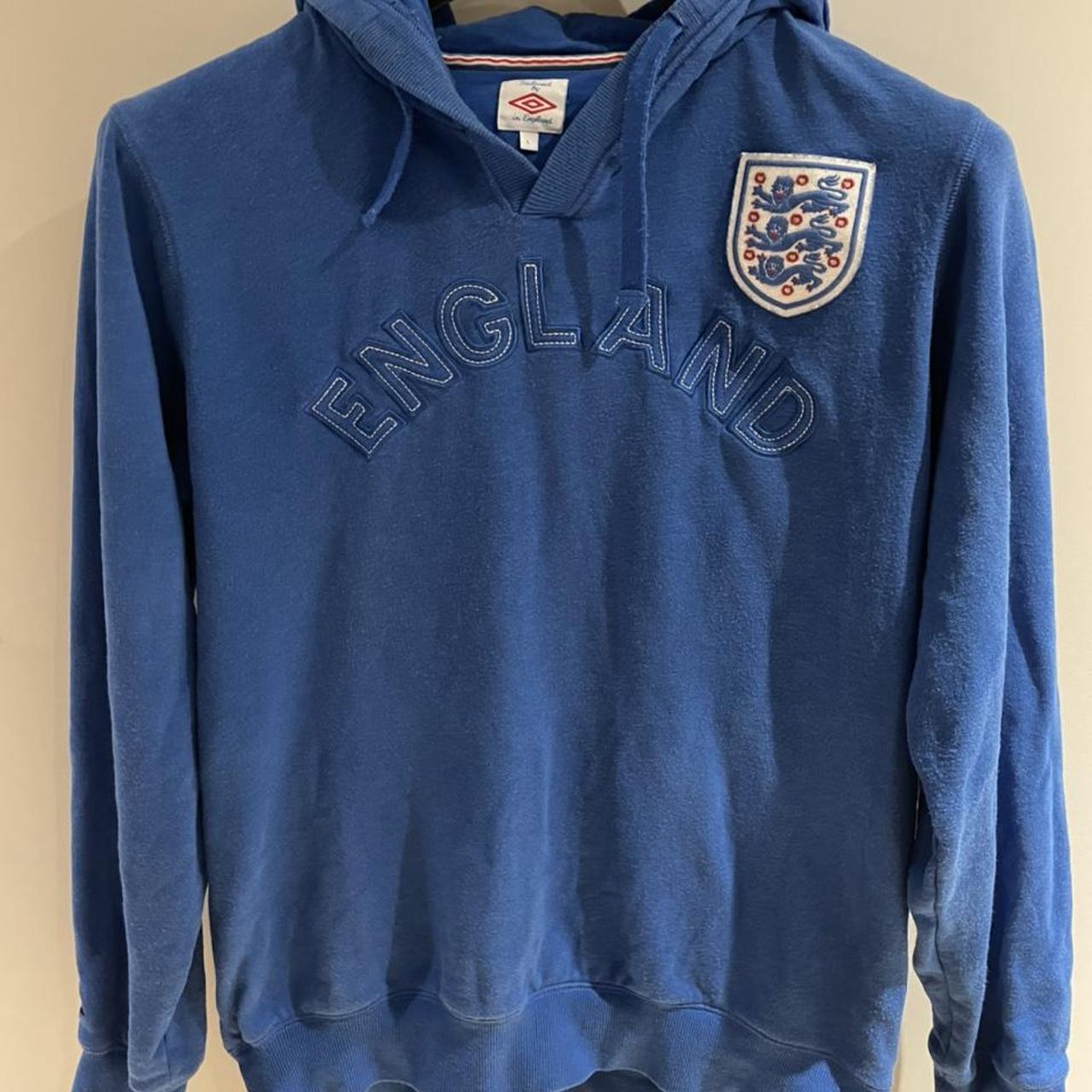 England hoodie England lettering stitched across... - Depop
