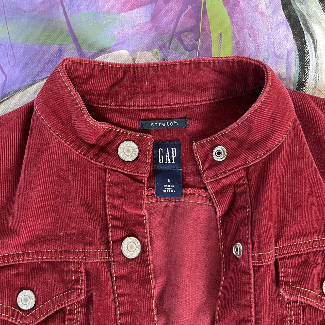 Gap Women's Red Jacket | Depop