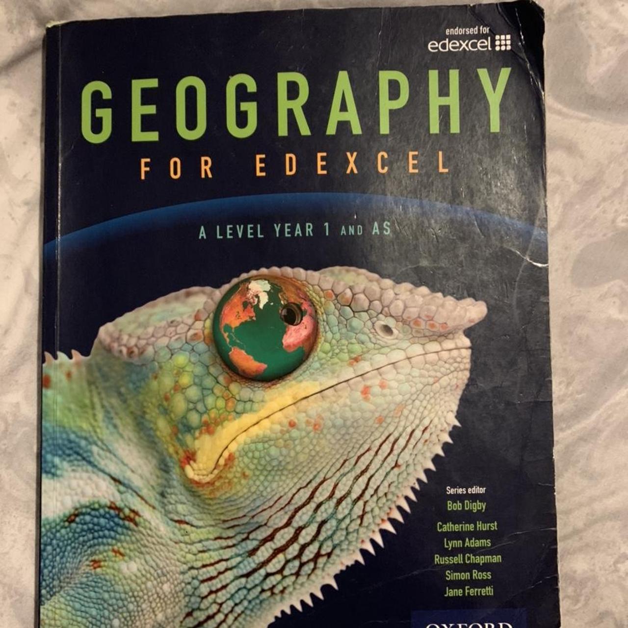 Geography alevel textbook EDEXCEL #Alevel #Geography... - Depop