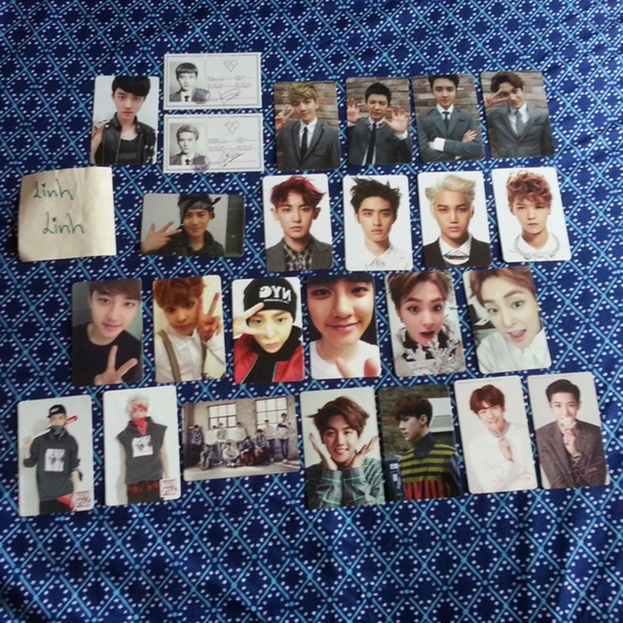 ∆ Kpop Sale: Exo Official Photocards. I also have... - Depop