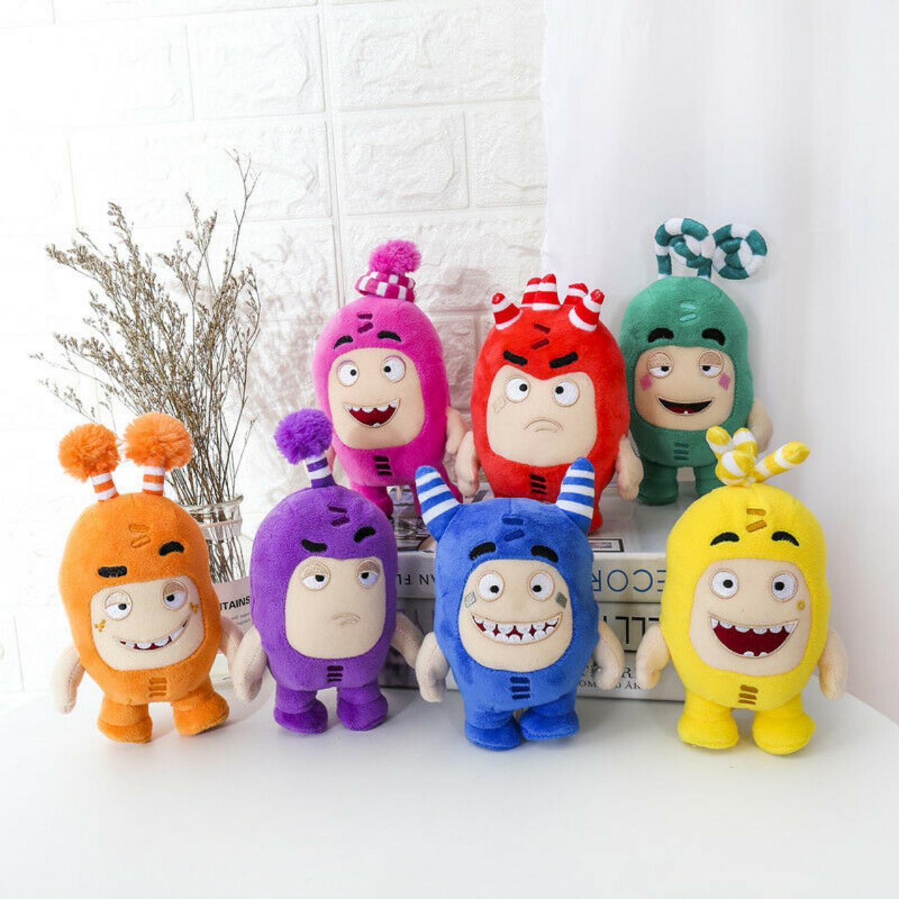 7pcs 18cm Oddbods Plush Soft Cuddly Toys Dolls. Depop