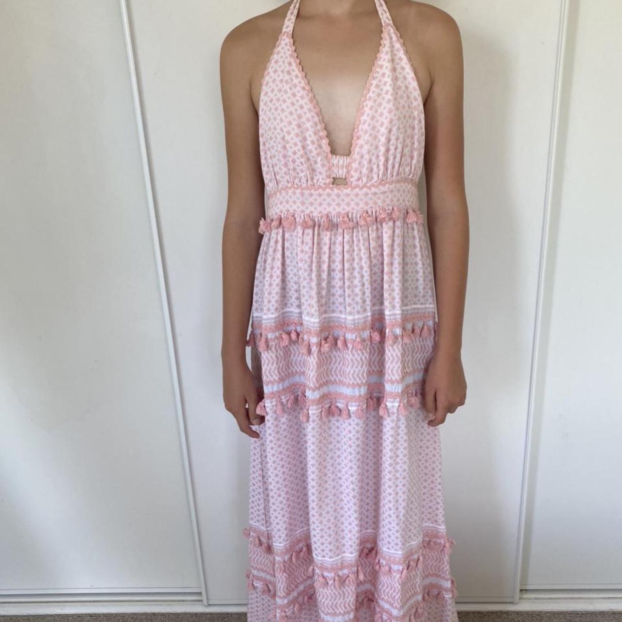Seed heritage pink maxi dress RRP 160, selling... - Depop